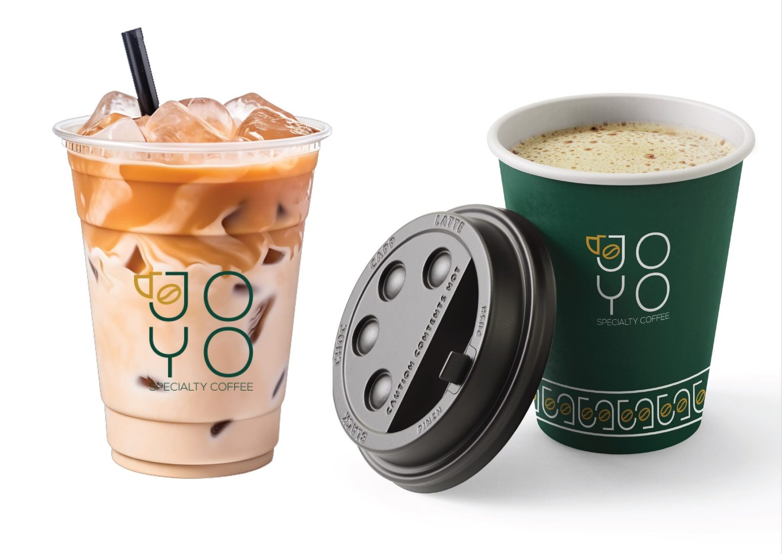 JOYO Coffee Shop Brand Identity Design - ProCreativv